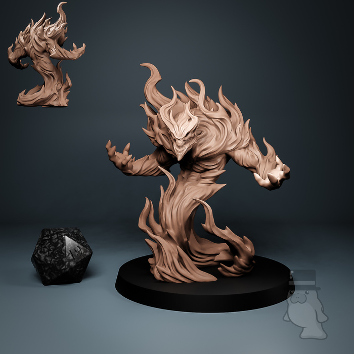 Fire Elemental Arcanist Guild Artisan Guild Mini Manatee New Zealand